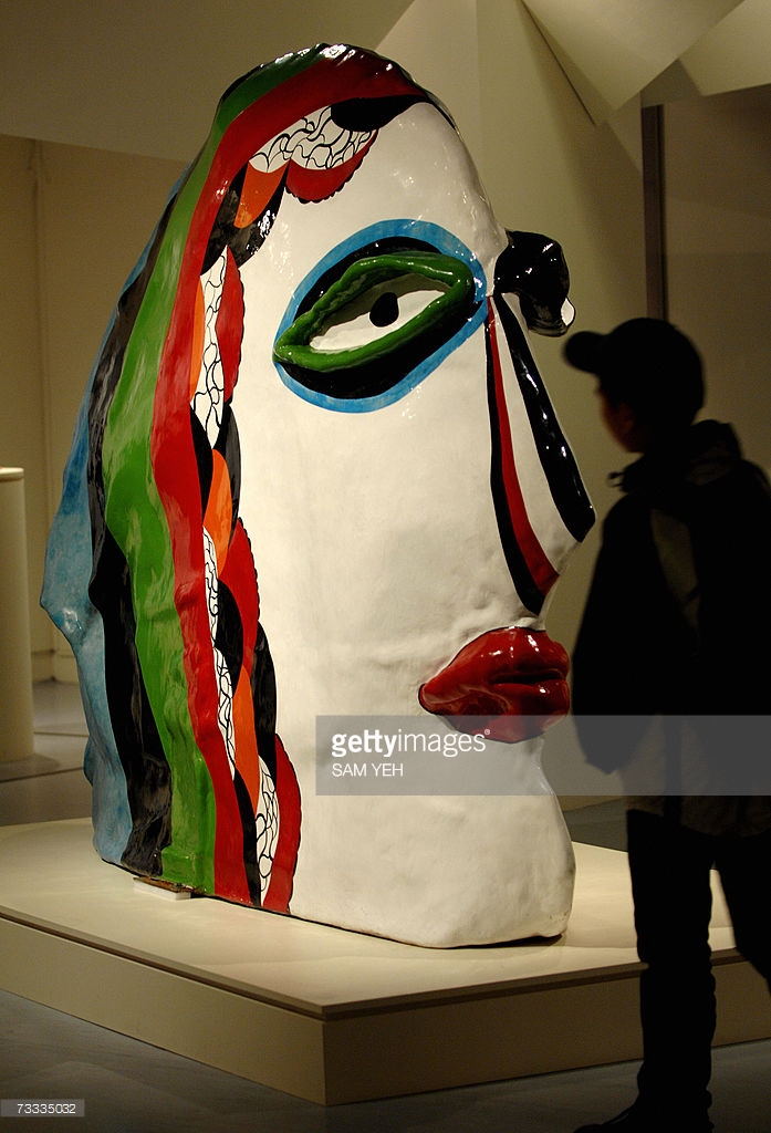 Grande Tete Profil AFP Photo Sam Yeh - Niki Charitable Art Foundation
